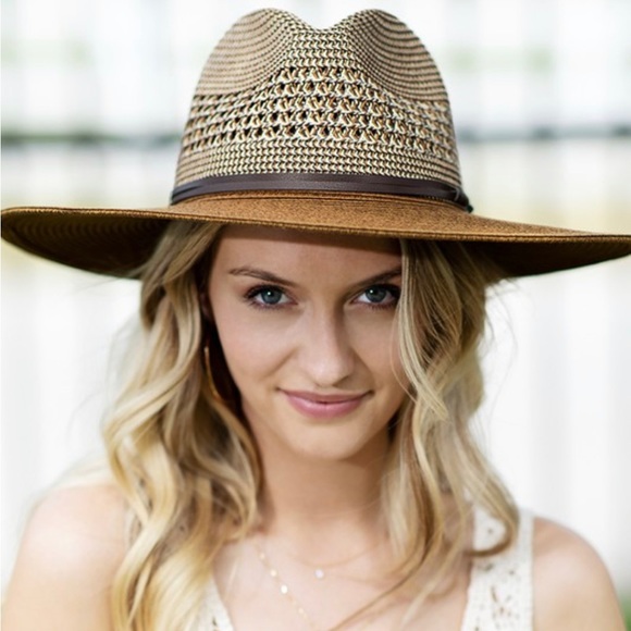 Accessories | Lady Katrina Stunning Fedorapanama Straw Hat | Poshmark